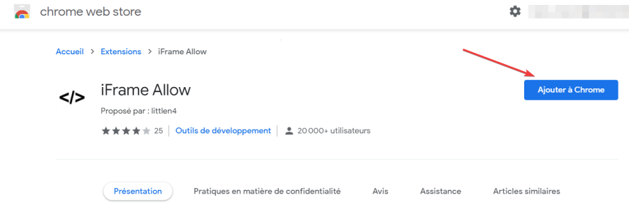 RÉSOLU: Mon iFrame ne fonctionne pas
