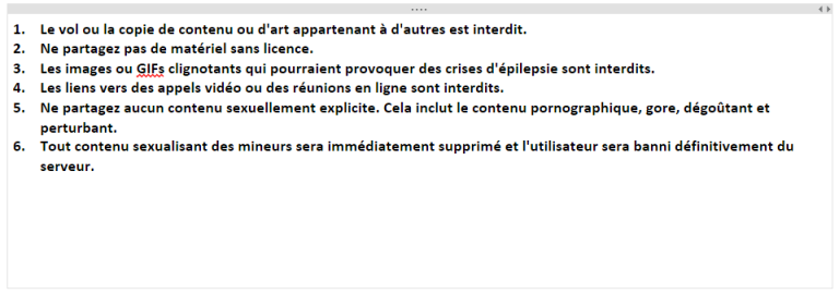 Règlement serveur Discord - 7 templates GRATUITS [2024]