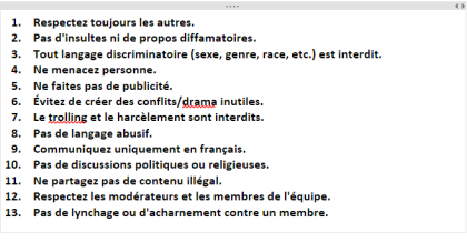 Règlement serveur Discord - 7 templates GRATUITS [2024]