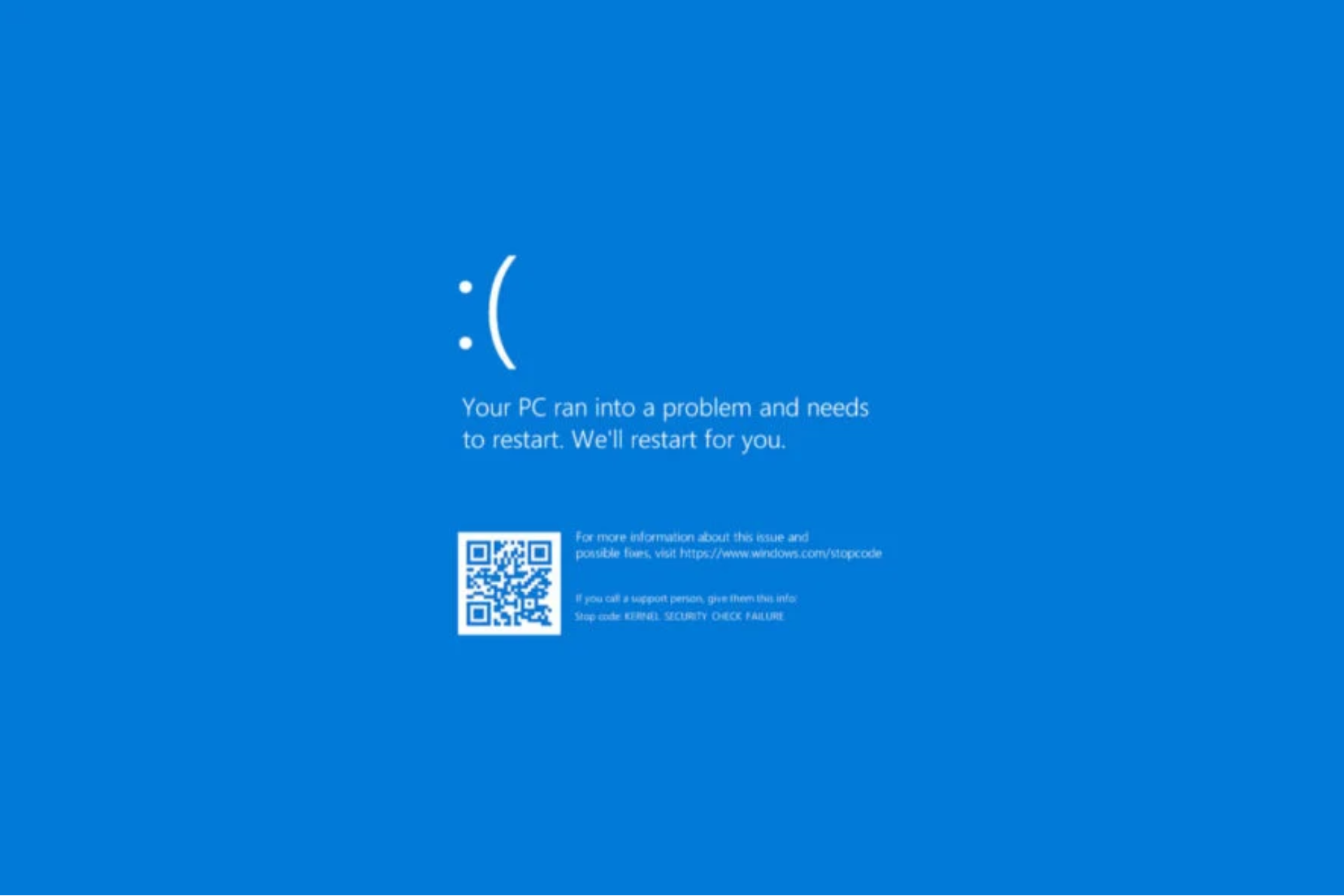 Fallo de Comprobación de Seguridad del Kernel en Windows [Guía]