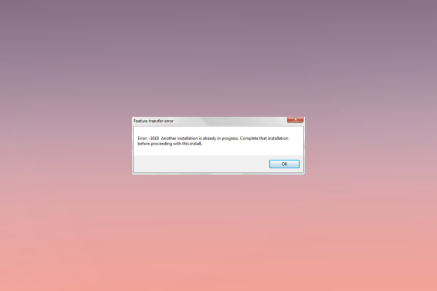 Error: Otra Instalación Ya Está en Curso en Windows 10 [Guía]