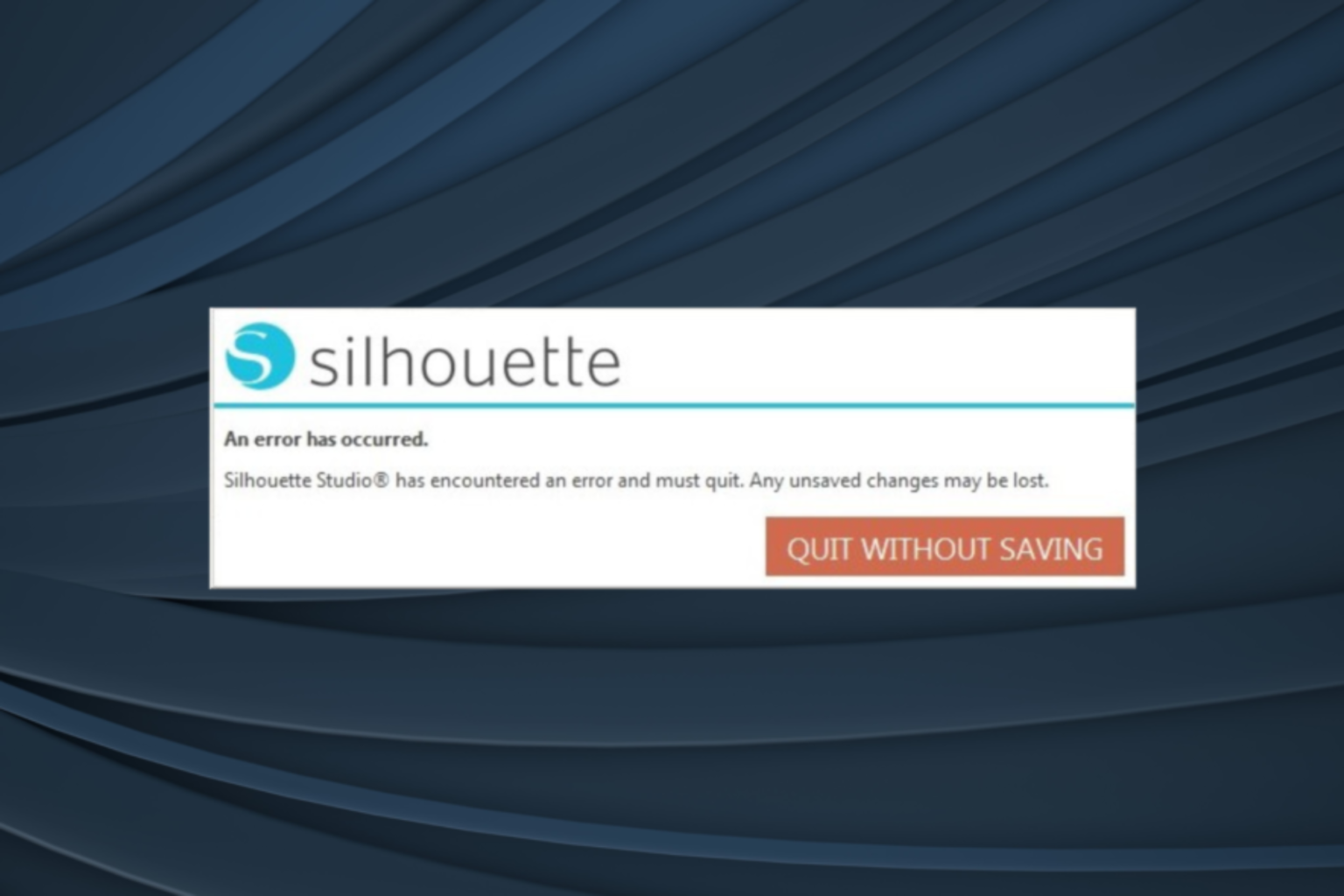 Corrección: Silhouette Studio Encontró un Error y Debe Salir ...