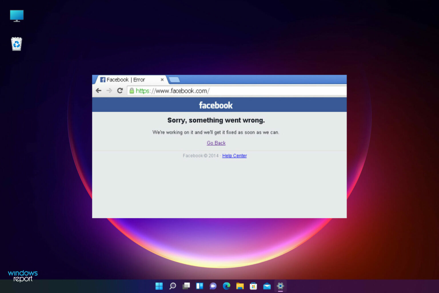 4 Soluciones Rápidas: Facebook - Algo Salió Mal WindowsReport - Vida ...