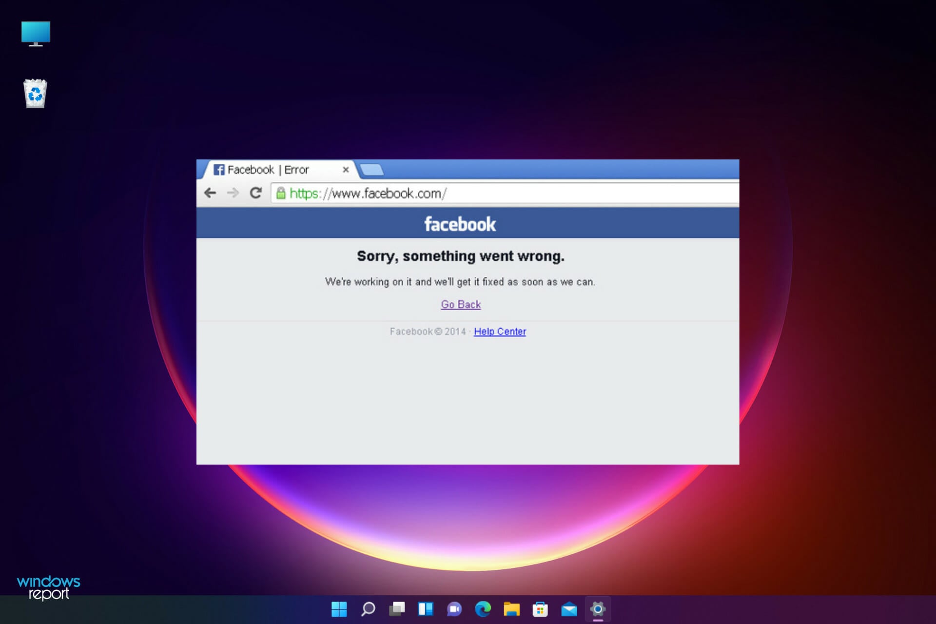 4 Soluciones Rápidas: Facebook - Algo Salió Mal WindowsReport - Vida tecnológica sin errores