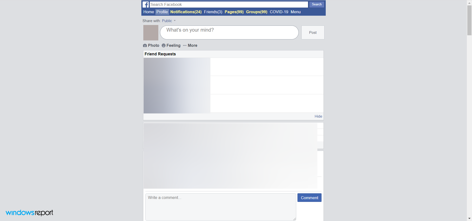 4 Soluciones Rápidas: Facebook - Algo Salió Mal WindowsReport - Vida ...