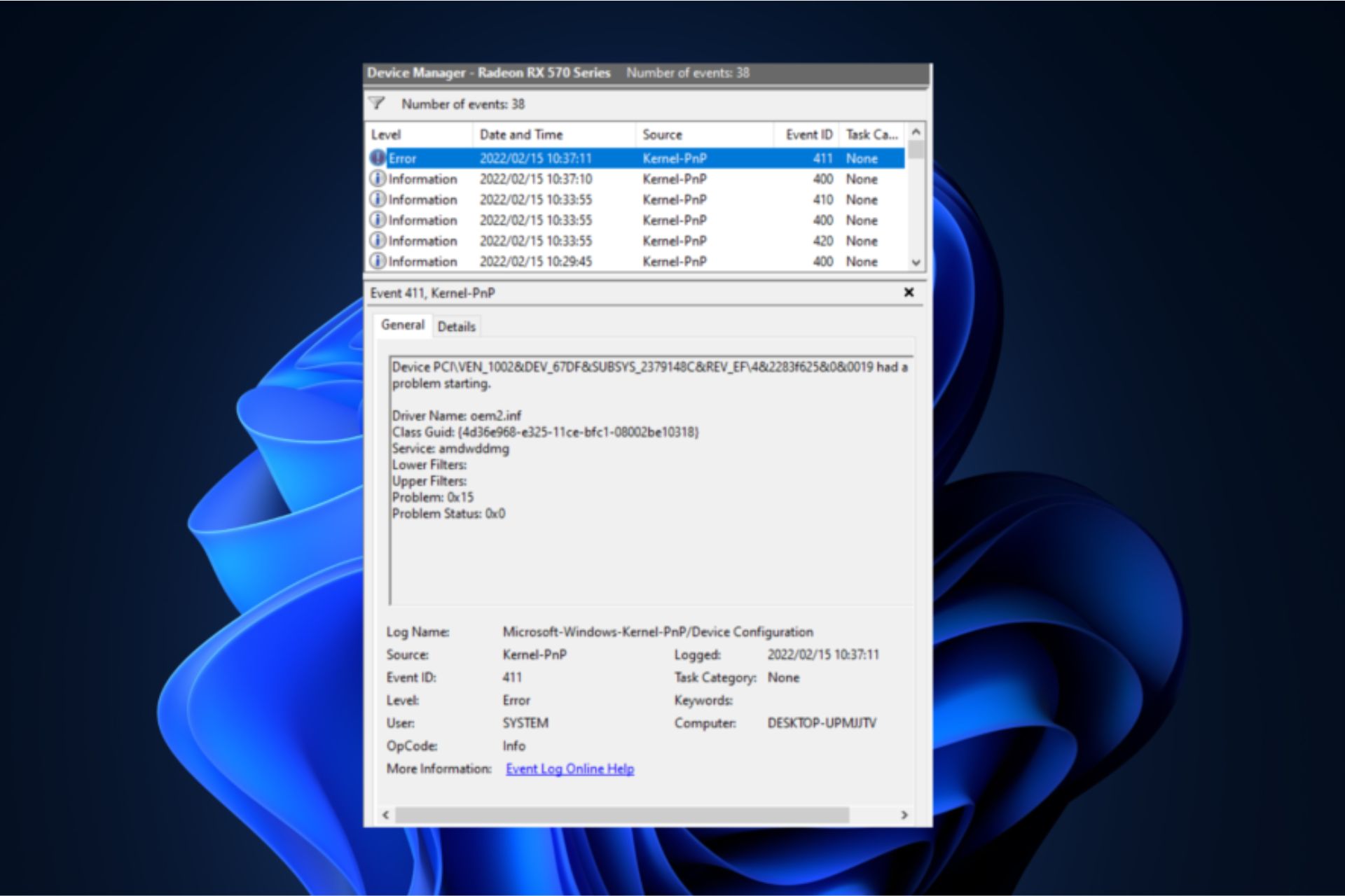 Errore Kernel PNP ID Evento 411: Come Risolverlo
