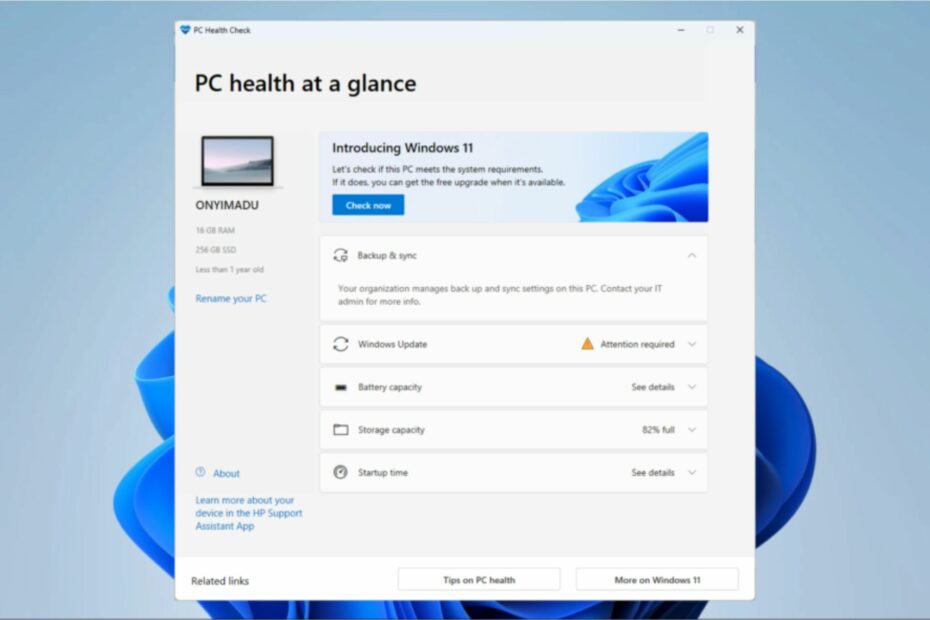 PC Health Check: Verifica se il tuo PC è pronto per Windows 11