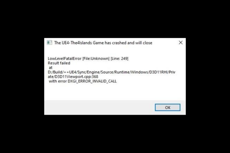 LowLevelFatalError: 이 오류를 해결하는 5가지 방법